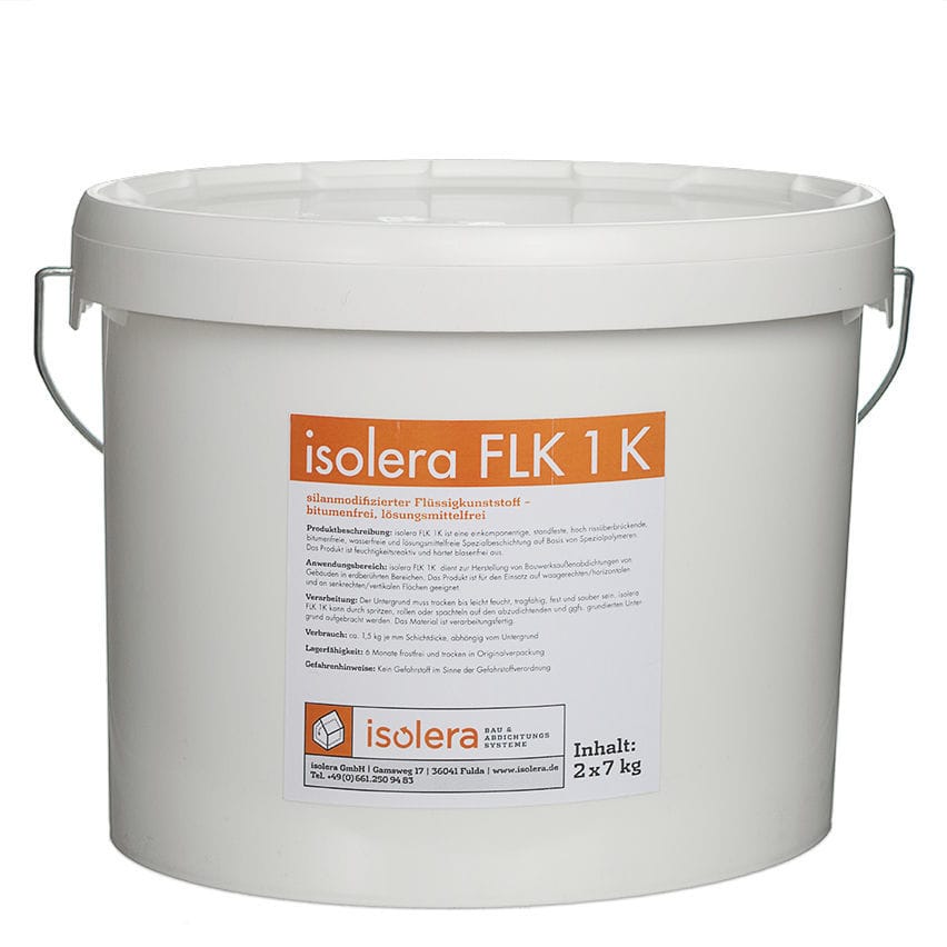密封砂浆 - FLK 1 K - isolera - 重建 / 用于混凝土 / 聚合物