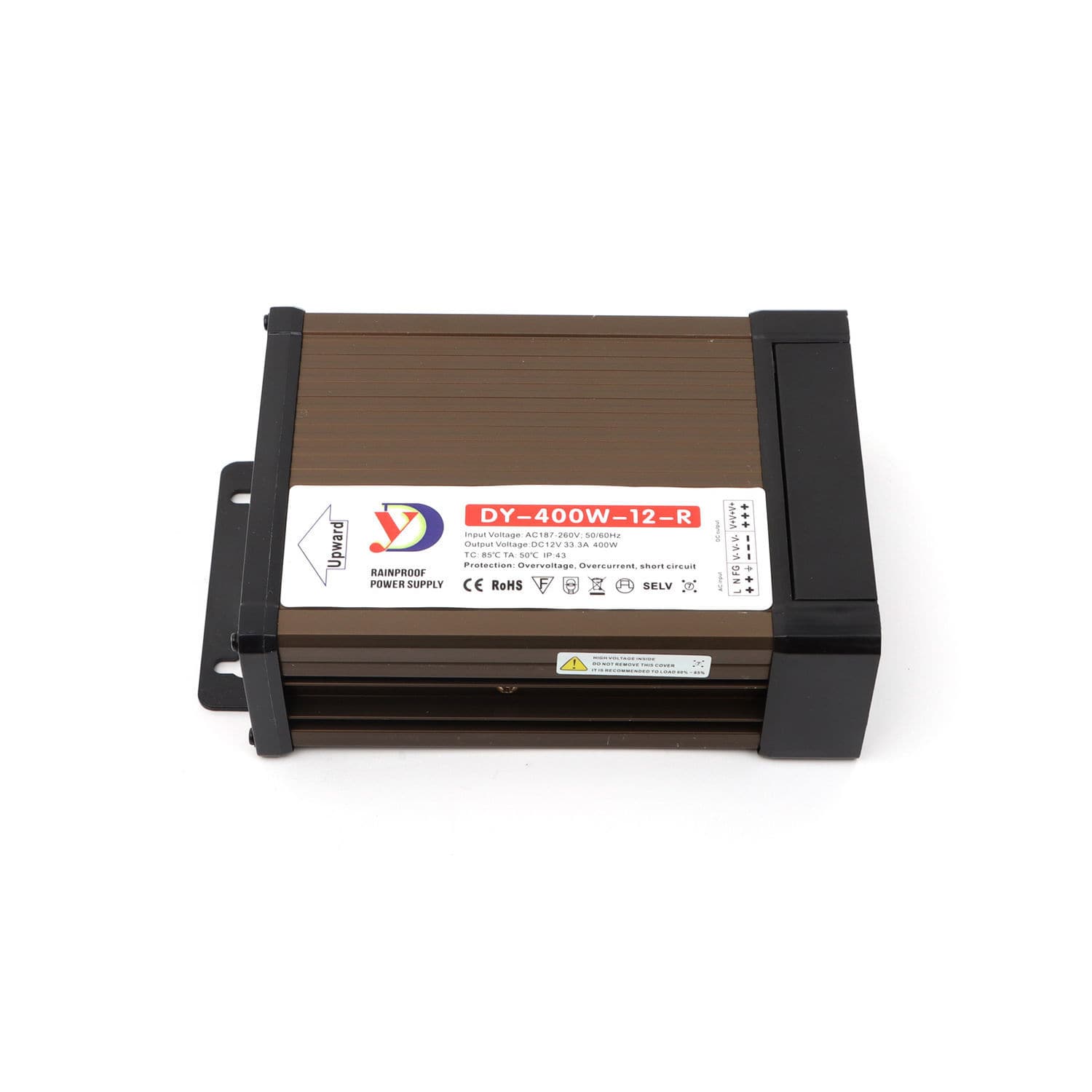 AC/DC电源 - DY-400W-12-R - Gaungdong Dingying Lightning Technology Co.,LTD - 嵌入式 / 多输出 / 用于 LED 照明