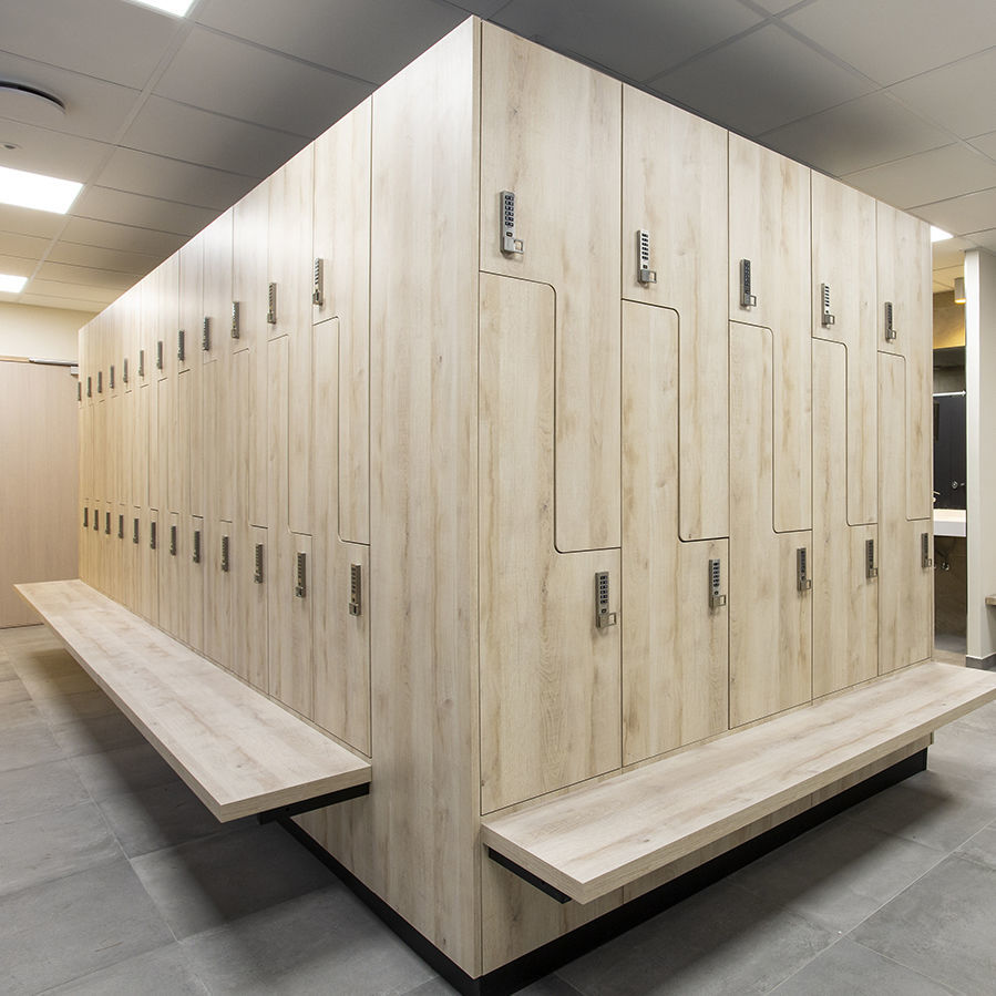 三聚氰胺更衣室储物柜 - QUATRO : ANB39 - GEKIPS - 层压材料 / 密码 / 公共机构用