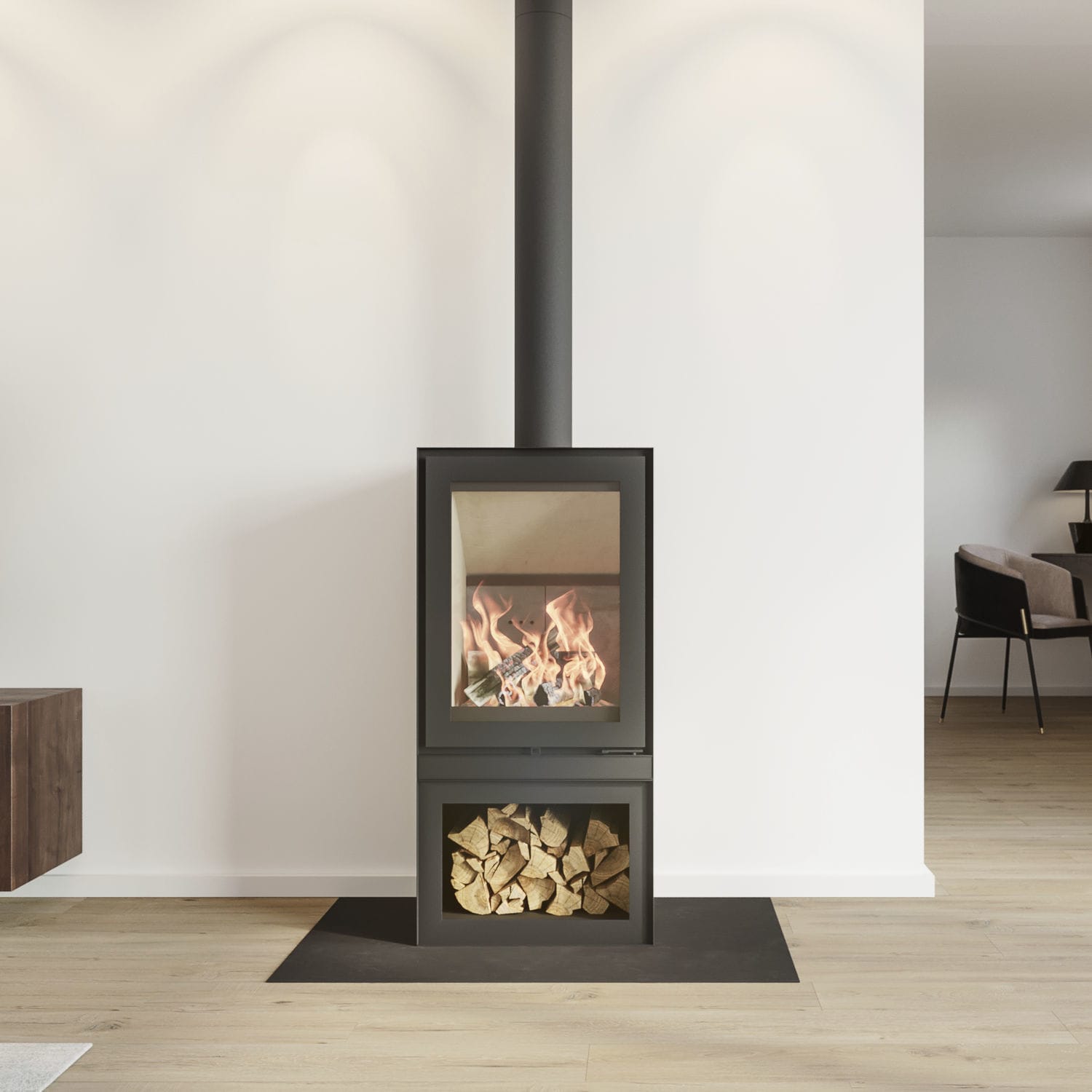 木材采暖炉 - Max H Depot - Altech - 0 - 5 kW / 5 kW...10 kW / 落地式