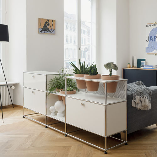 现代风格餐边柜 - World of Plants for USM Haller - USM Modular Furniture - 金属 ...